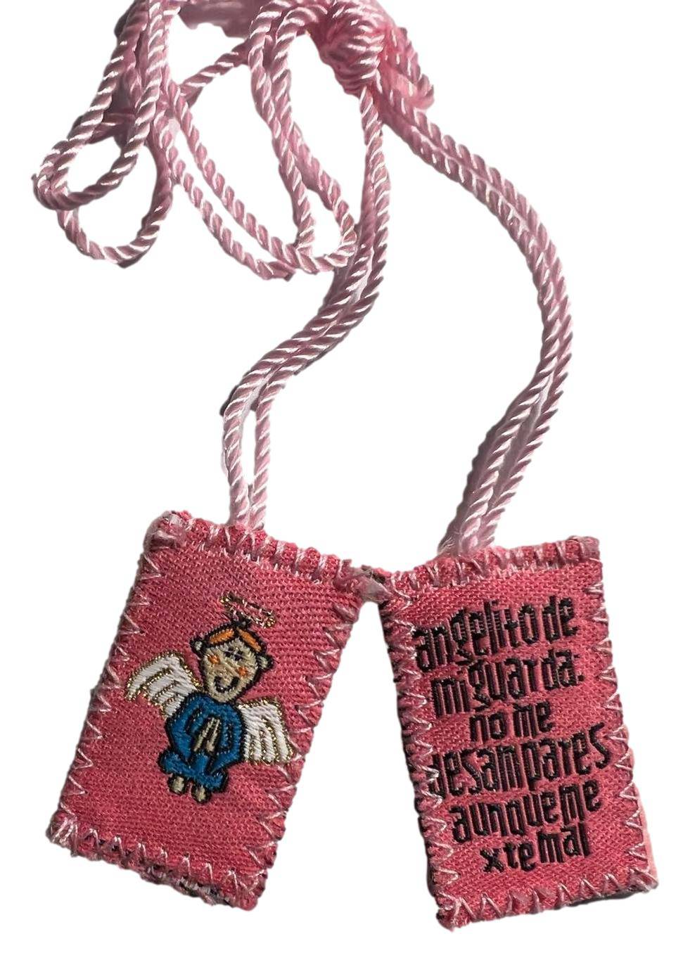 Scapular Children Angelito De Mi Guardia Double Badge Blue Dress from ...